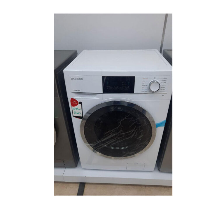 خرید ماشین لباسشویی 8 کیلویی دوو سفید سری کاریزما مدل DWK-8420 - ری کالا